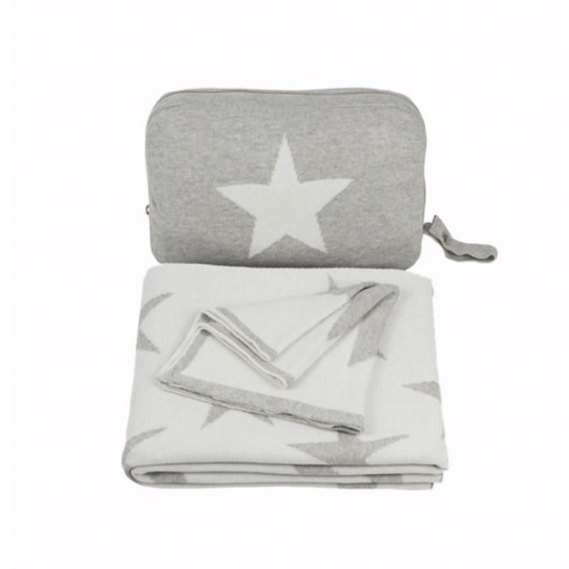 3 Piece Knitted Travel Set - Elephant. Give Wink Miami Baby Store